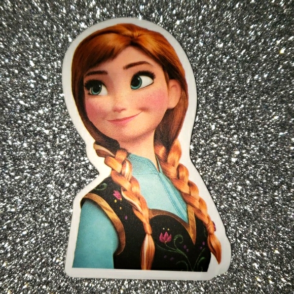 Disney | Design | Disney Waterproof Sticker Frozen Anna | Poshmark